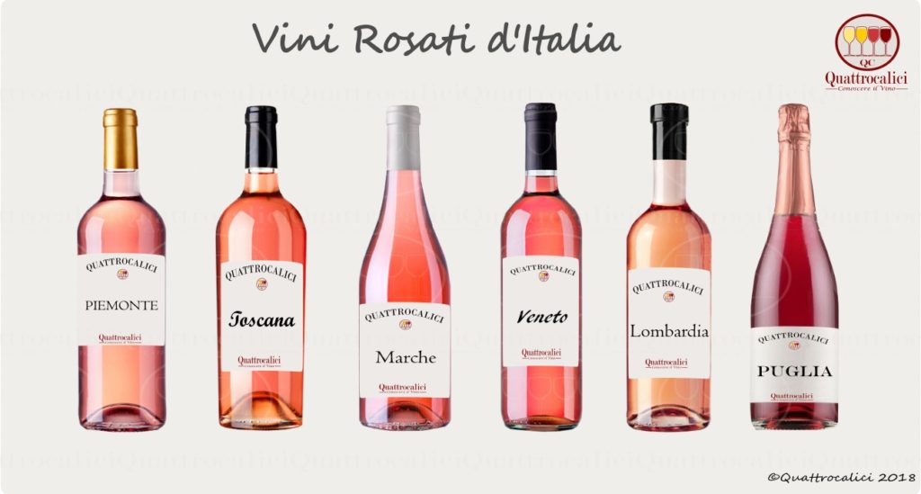 I Vini Vini rosati - Guida Quattrocalici